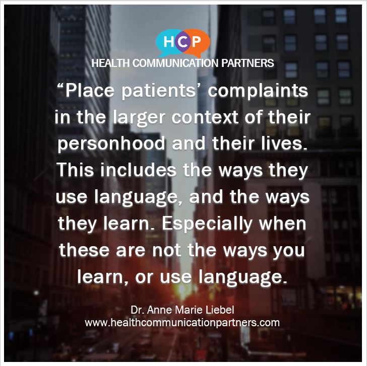 Don't let a deficit perspective get between you & your patient